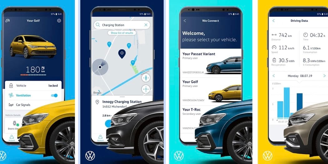 Volkswagen We Connect Go: come si installa e cosa puoi farci
